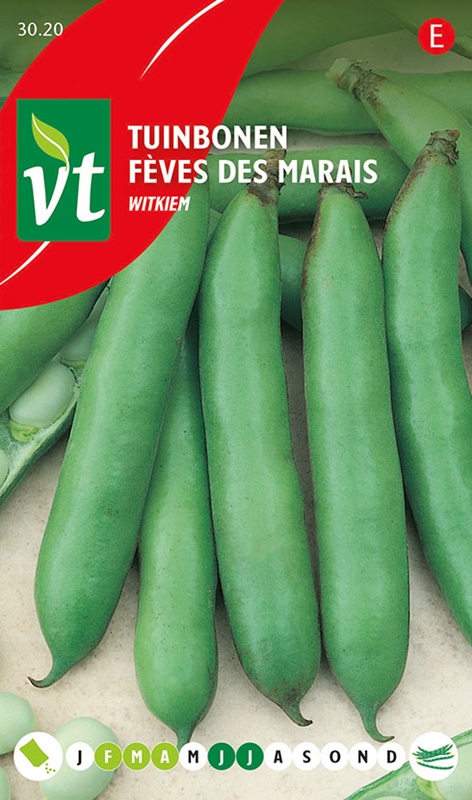 catalogus detail - Haricots - Fèves des marais Witkiem